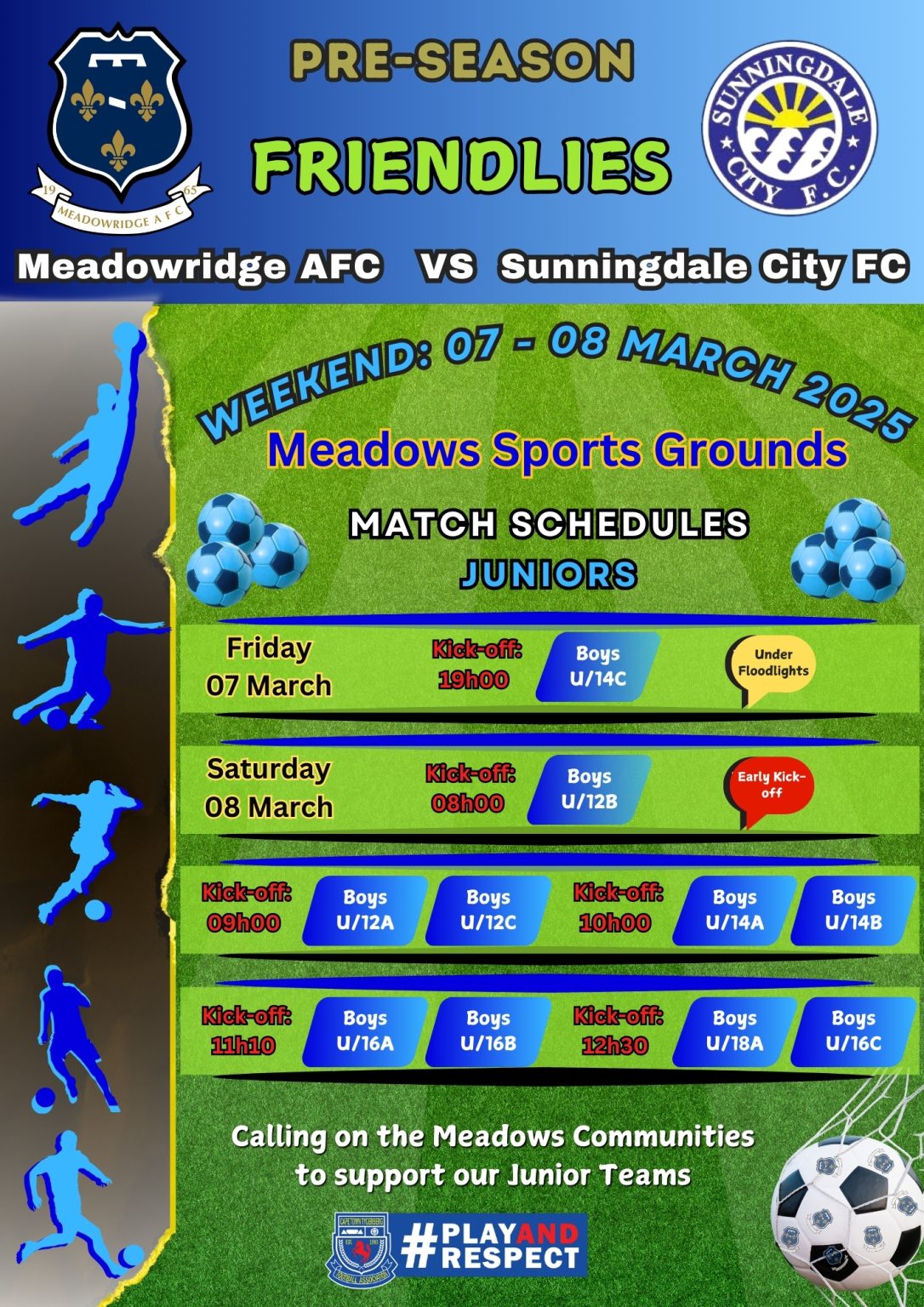Pre-season Friendly Matches (Meadows vs Sunningdale City) 07 / 08 March ...