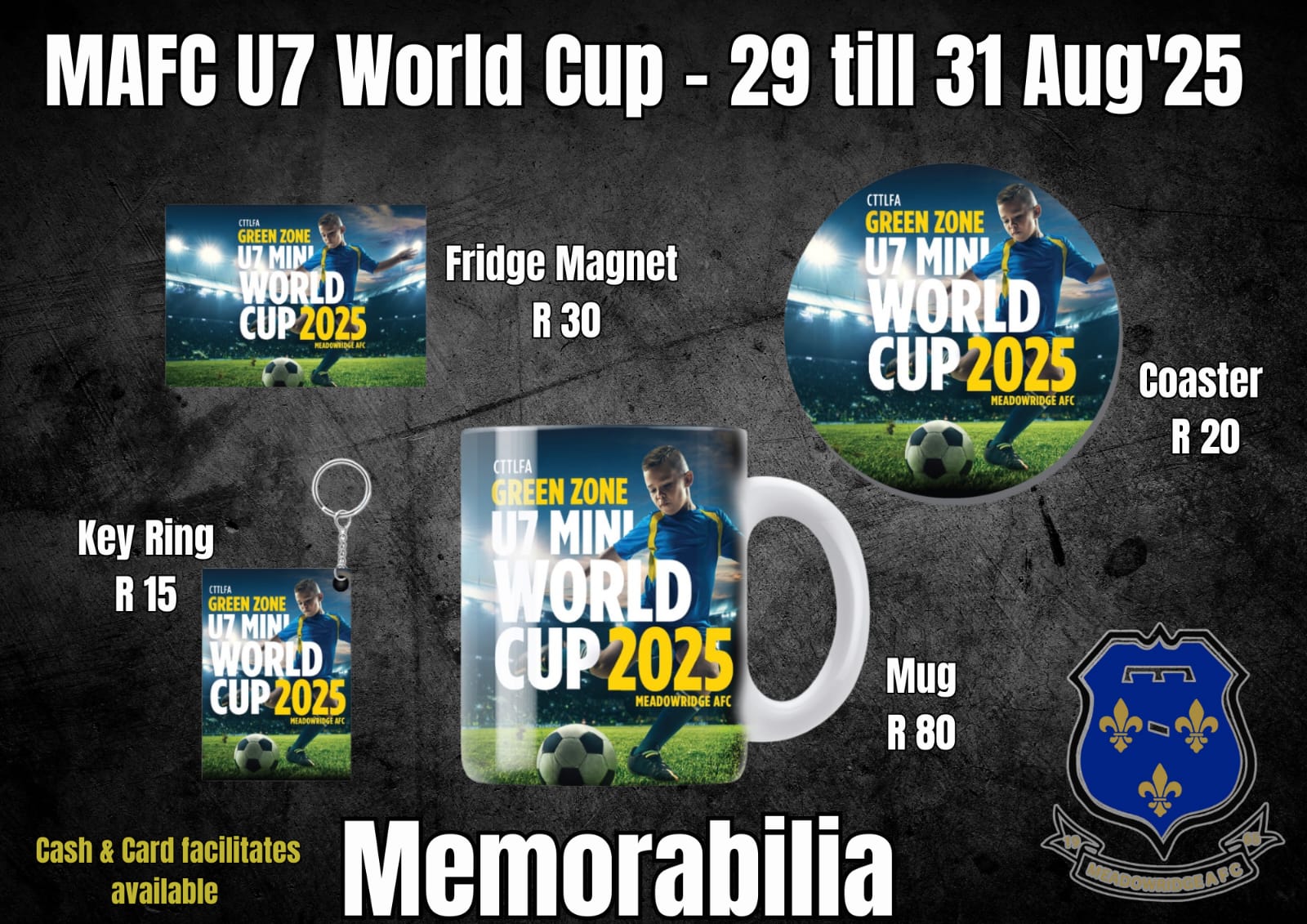 CTTLFA Green Zone U7 Mini World Cup 2025 Memorabilia | Meadowridge ...